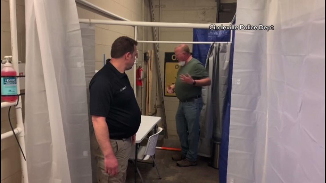 Circleville Police Department installs decontamination station | 10tv.com