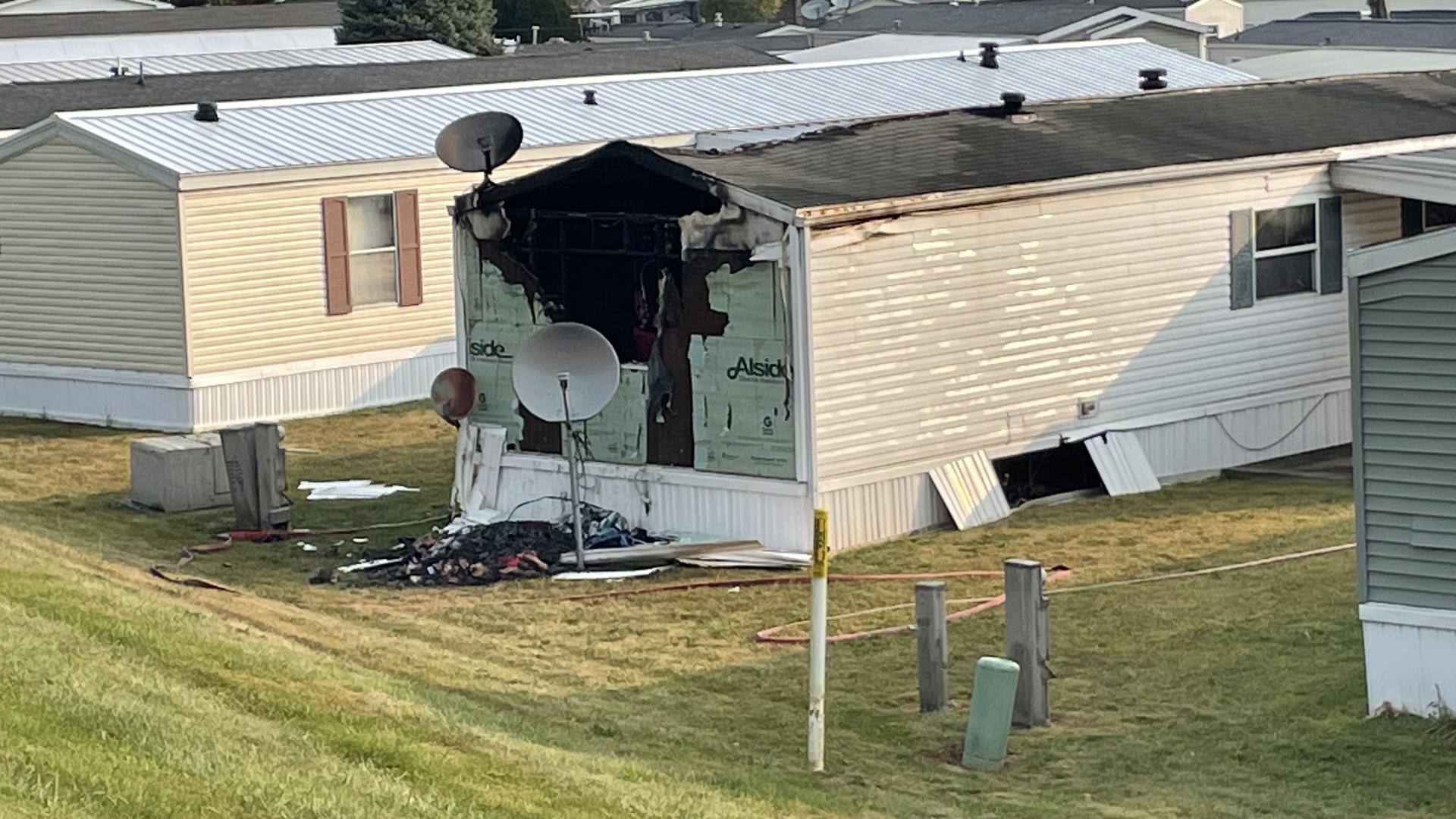 1 dead after Delaware County mobile home fire | 10tv.com