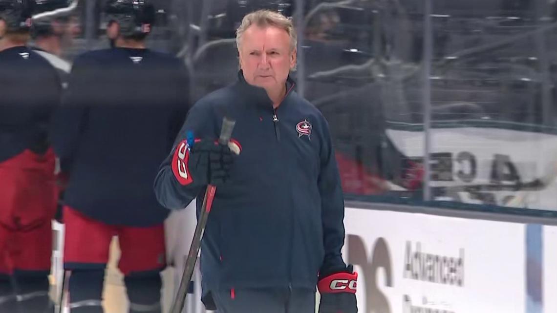 Columbus Blue Jackets introduce Rick Bowness as club's next head coach ...