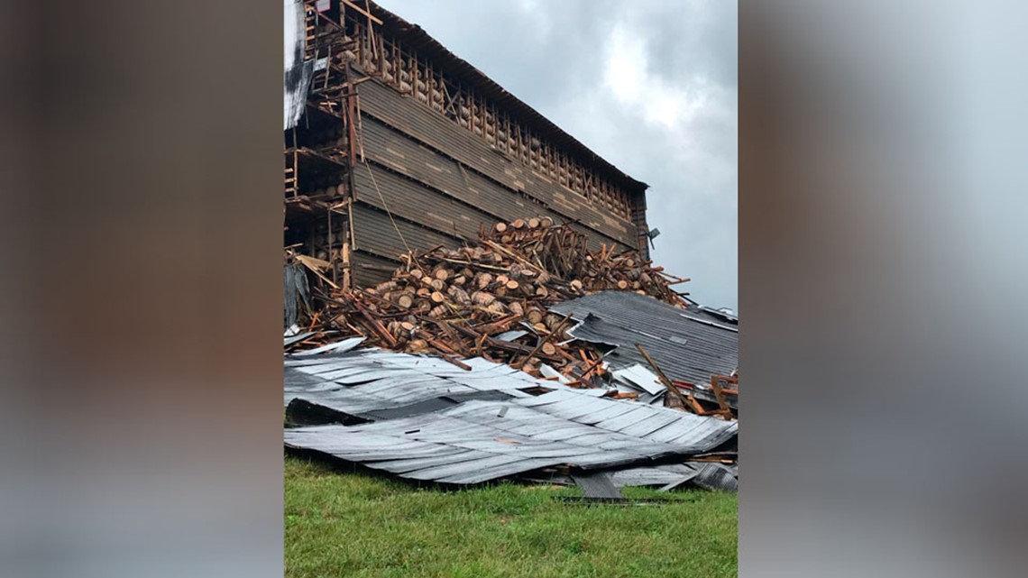 Thousands of bourbon barrels come crashing down in distillery collapse ...