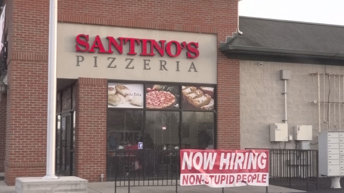 Controversial sign at local pizzeria draws social media attention ...