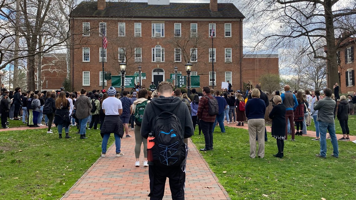 Ohio University students organize protest on campus | 10tv.com