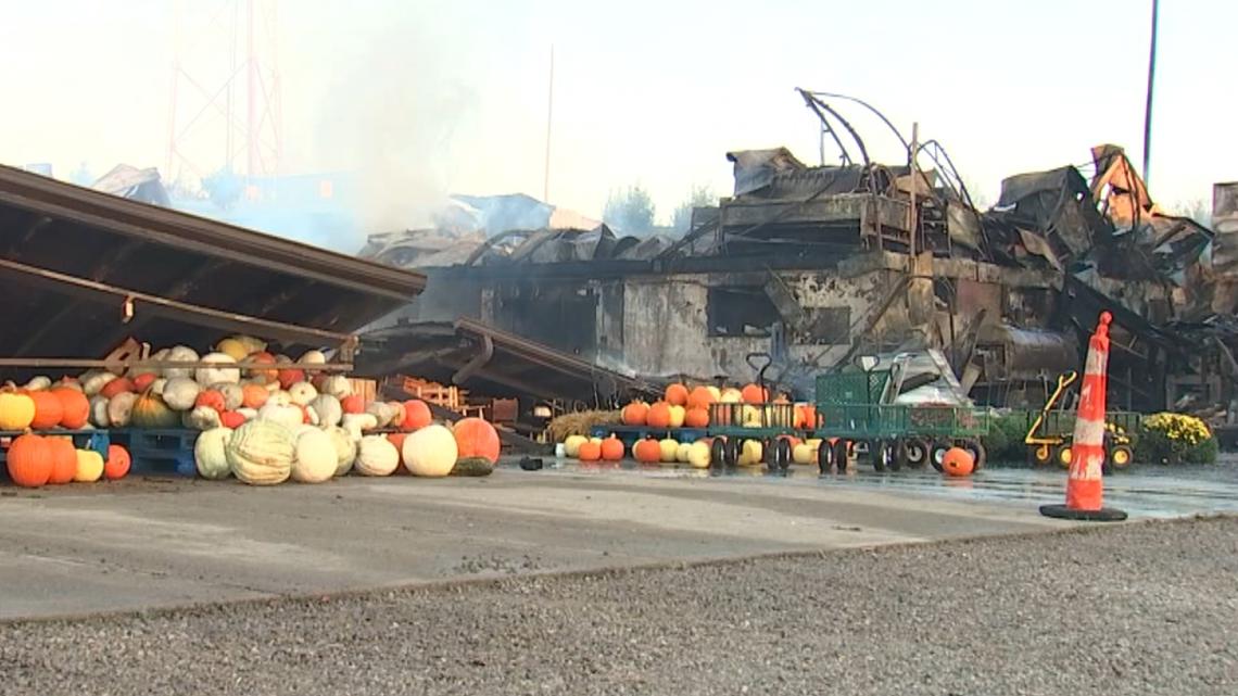 Licking County farm market destroyed in fire; no injuries reported ...