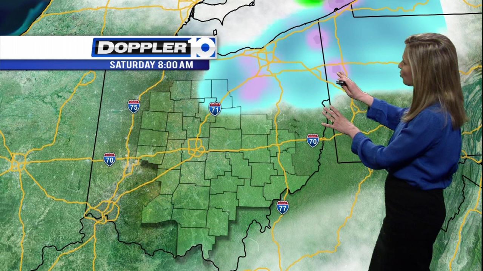 Party Cloudy Skies, Seasonable Temps For Saturday | 10tv.com