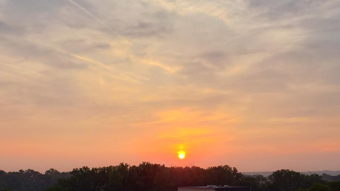 Hazy skies in Ohio created by wildfires over 1,000 miles away | 10tv.com
