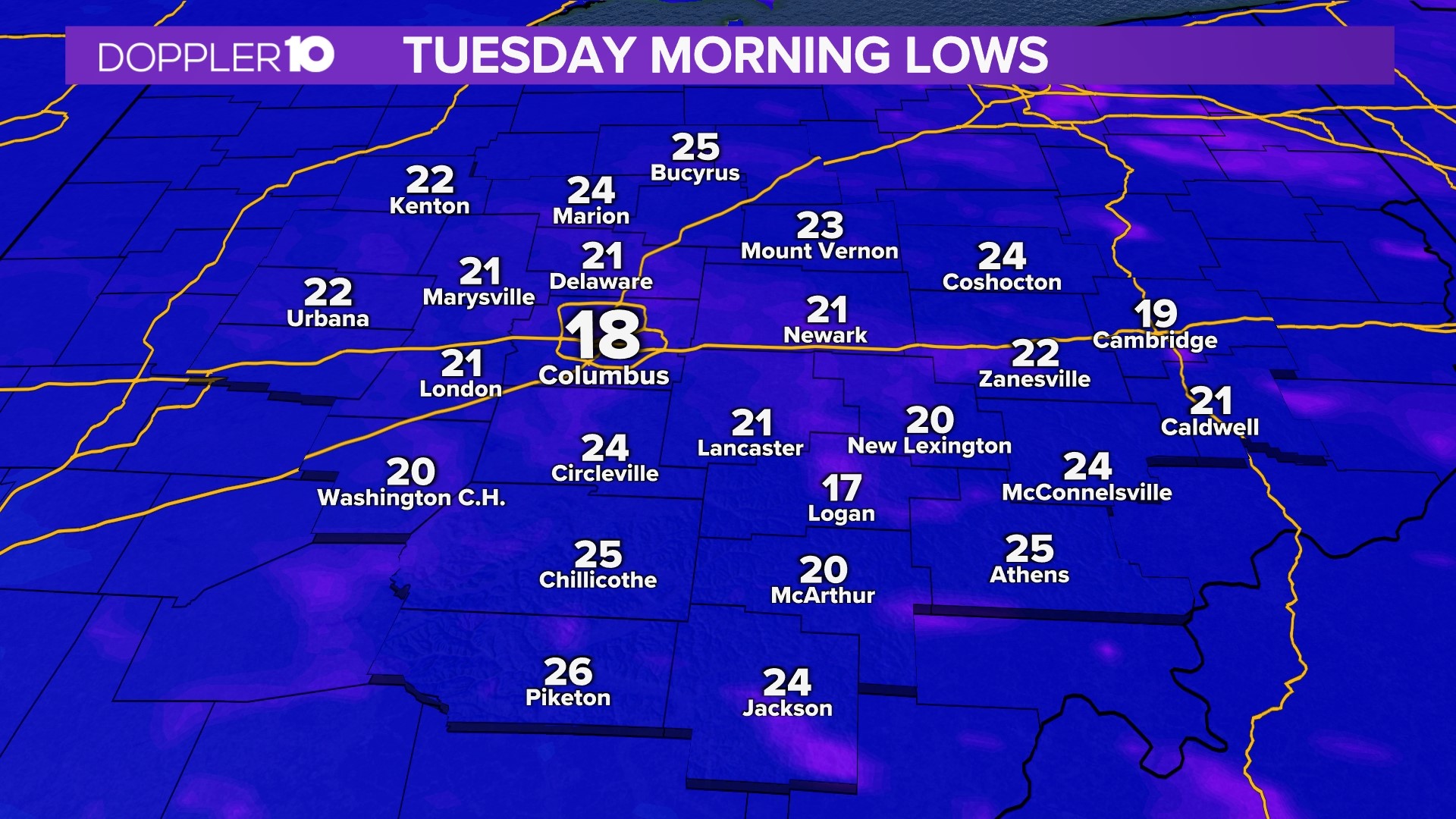 Tracking snow and winter weather in the Columbus area | 10tv.com