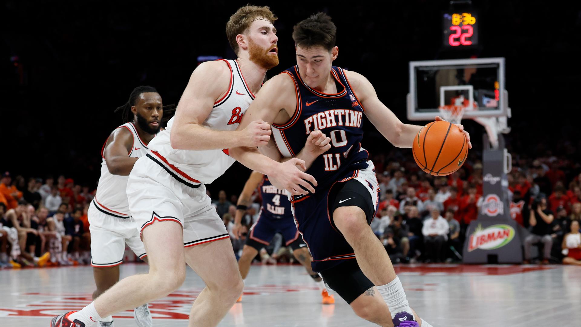Keaton Wagler's 23 points lead No. 13 Illinois to 88-80 victory over ...