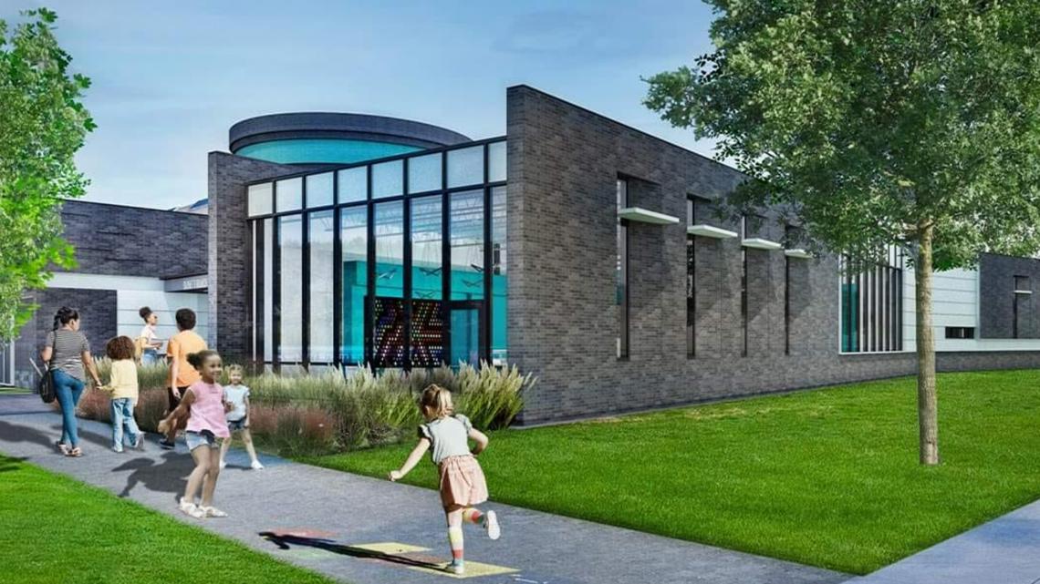 Columbus Library’s Barnett branch under construction | 10tv.com