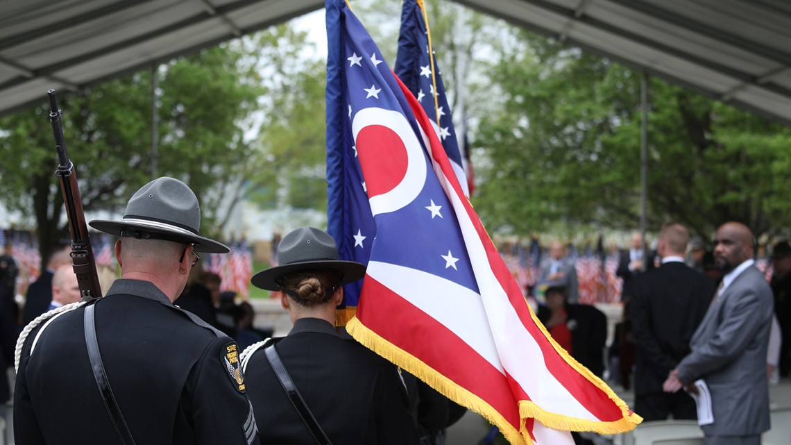 State honors 5 fallen officers during memorial ceremony | 10tv.com