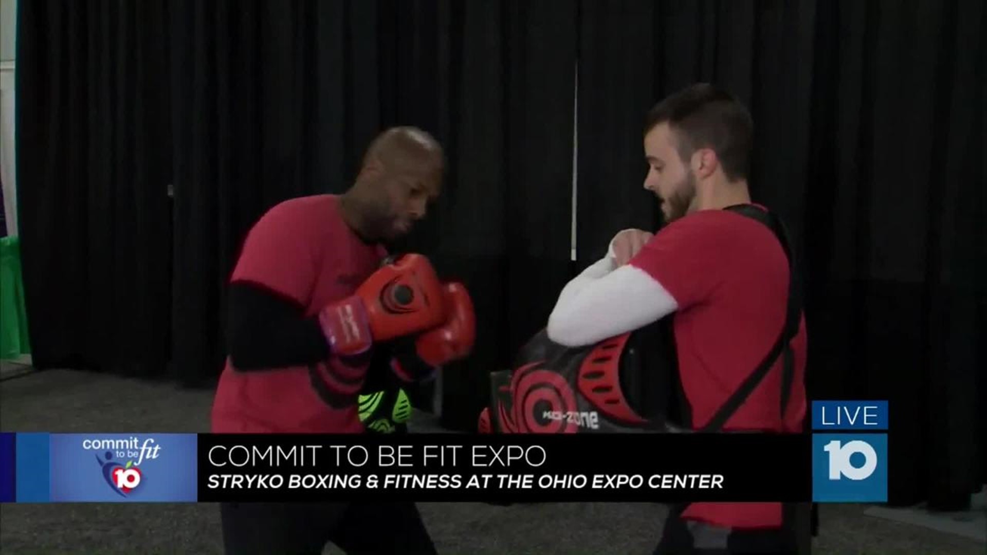StryKO Boxing and Fitness demonstration at Commit To Be Fit Expo | 10tv.com