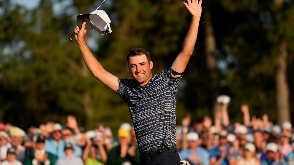 Scheffler gets Masters green jacket to go with No. 1 ranking | 10tv.com