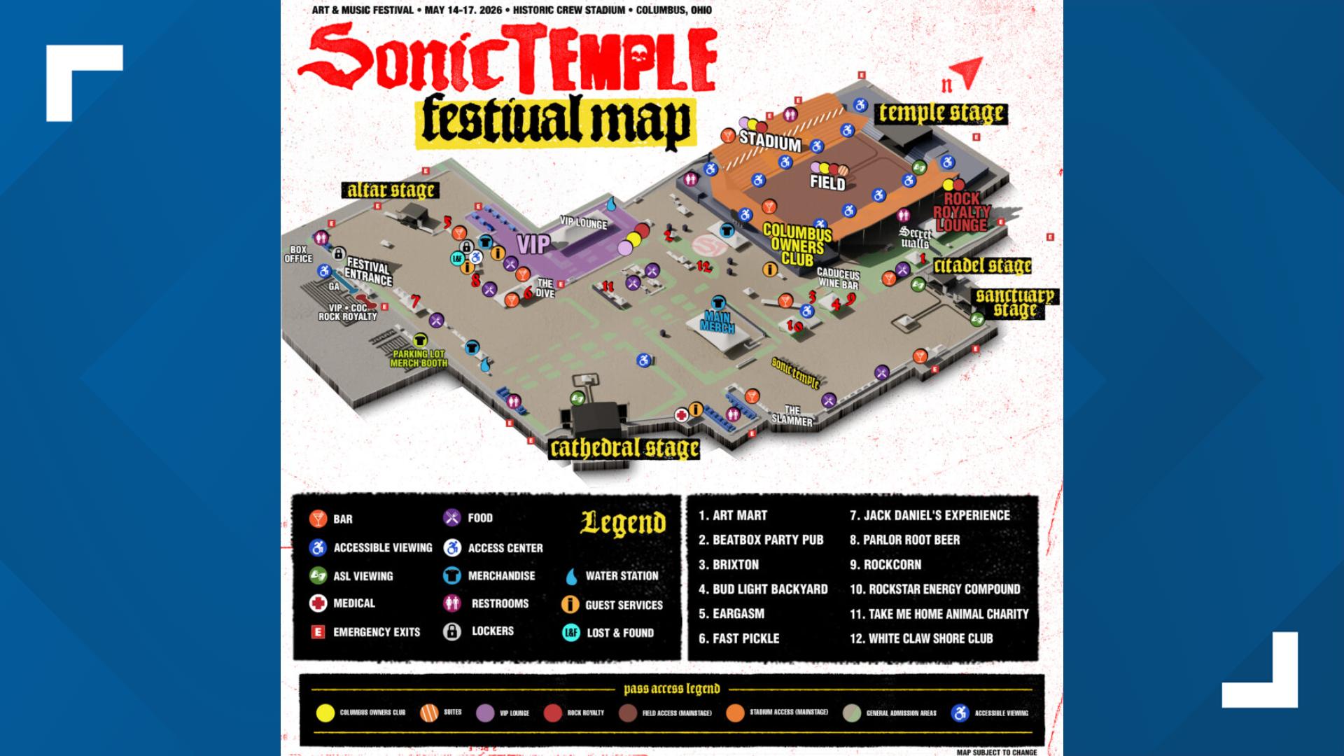 Sonic Temple Arts & Music Festival runs this weekend. Here's what to ...