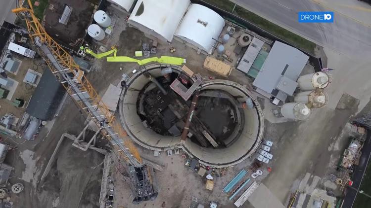 Columbus undergoes a massive underground project to clean up Olentangy ...