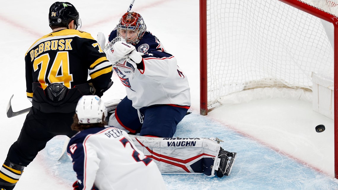 Columbus Blue Jackets lose to Boston Bruins, 4-2 | 10tv.com