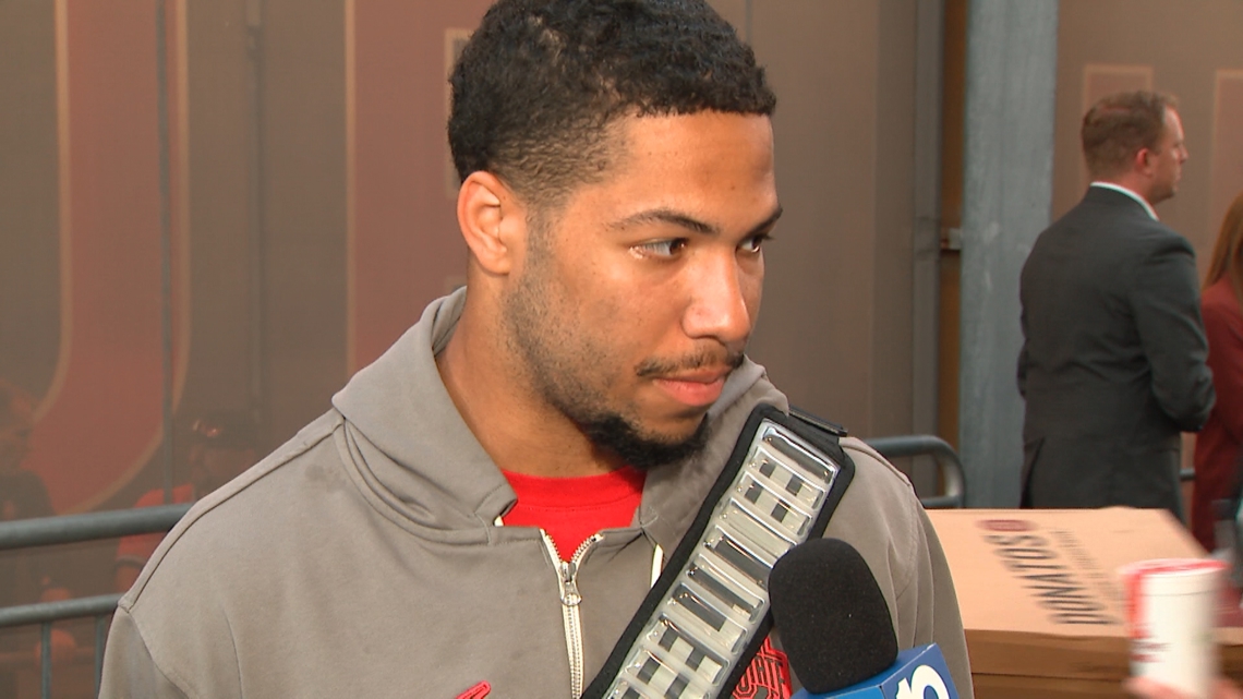 Cody Simon postgame interview | Ohio State vs Iowa | 10tv.com