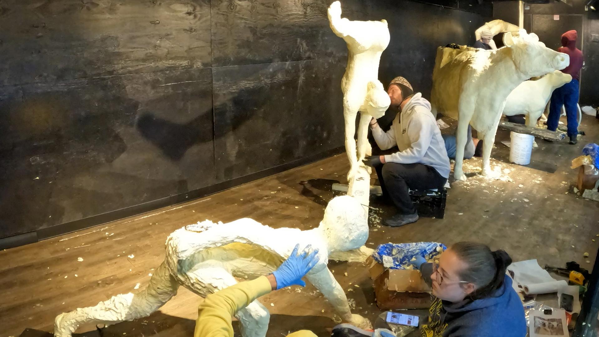 2024 Ohio State Fair butter cow display | 10tv.com