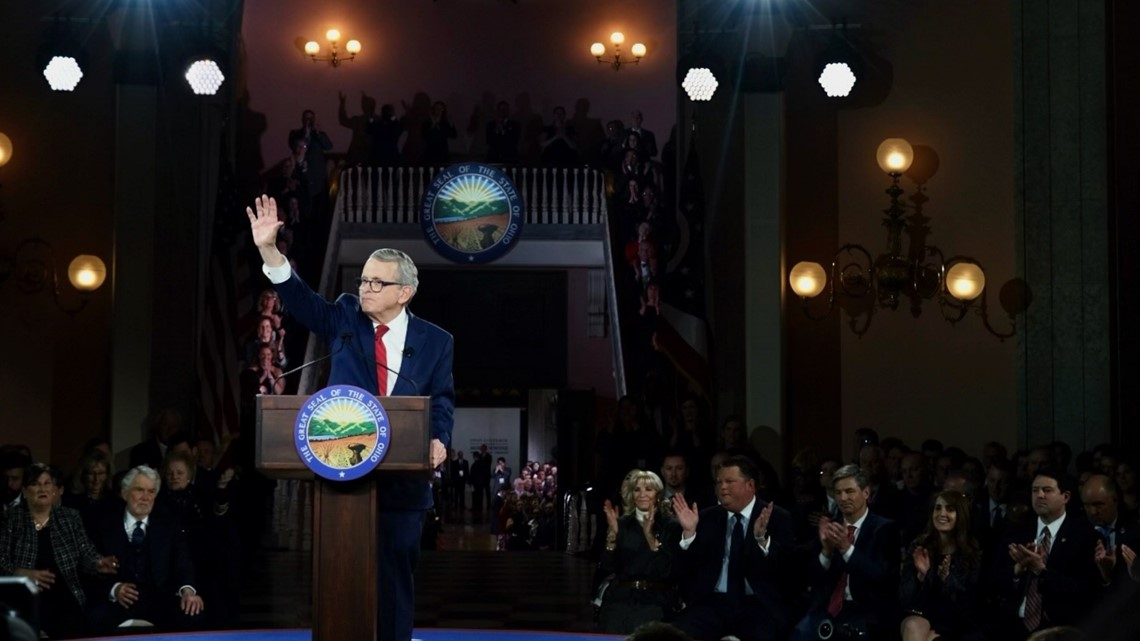 GOP Gov. Mike DeWine starts 2nd term with Ohio inauguration | 10tv.com