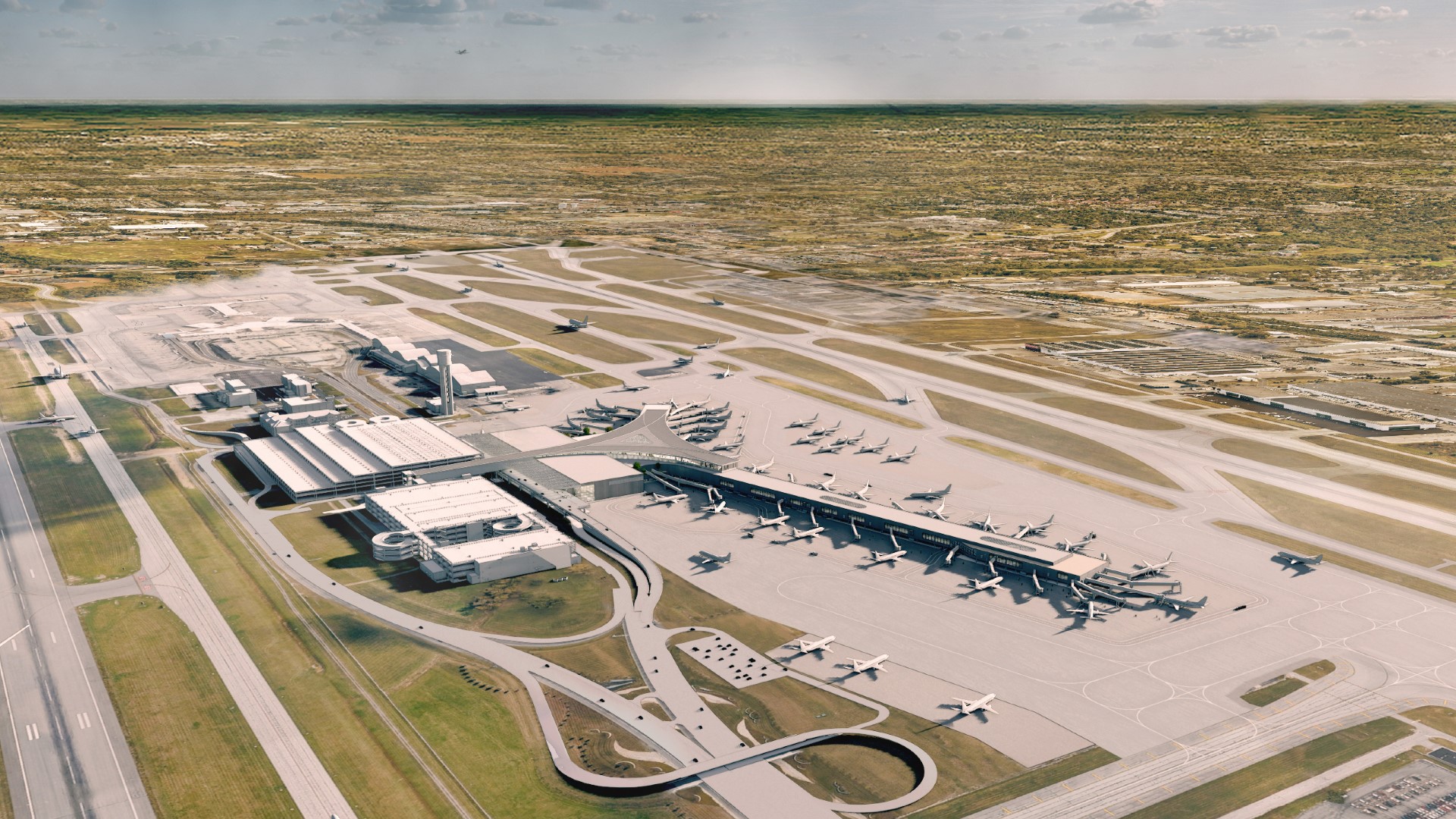 Renderings of new Columbus airport terminal | 10tv.com