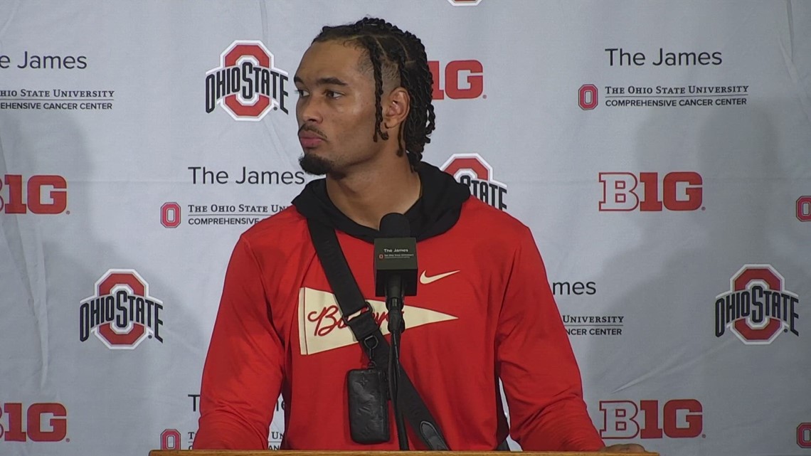 Emeka Egbuka postgame interview | Ohio State-Youngstown State | 10tv.com