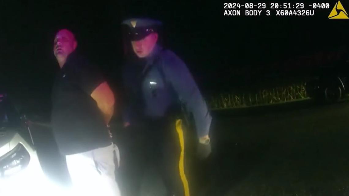 FULL VIDEO: Bodycam video shows arrest of driver accused of killing Johnny and Matthew Gaudreau ...