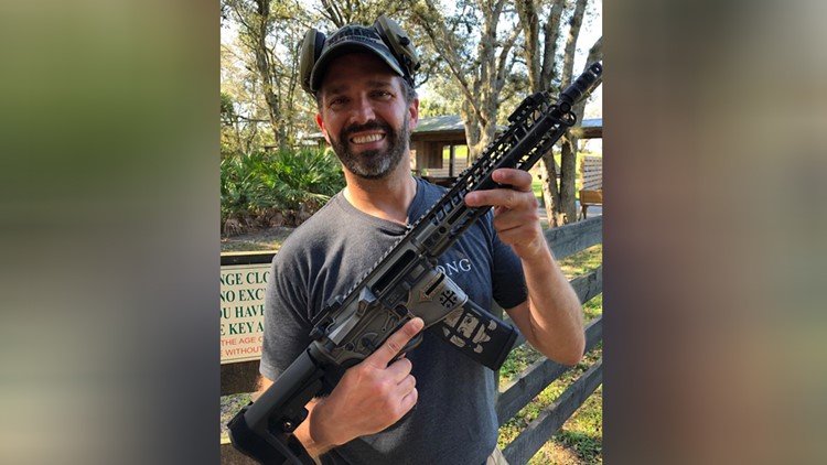 Donald Trump Jr. shares image of AR-15 with depiction of Hillary ...