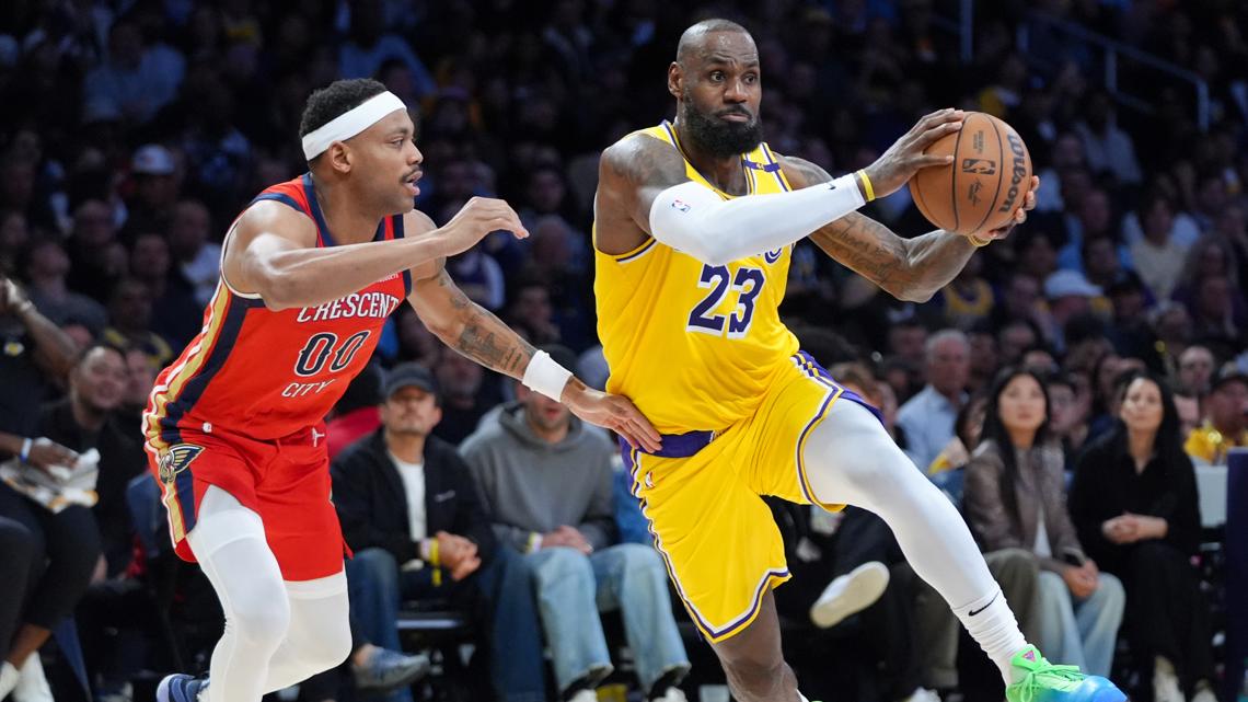 LeBron James becomes first players to score 50,000 career points | 10tv.com