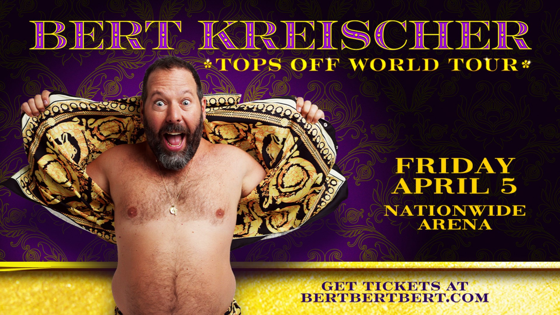 Comedian Bert Kreischer coming to Nationwide Arena | 10tv.com