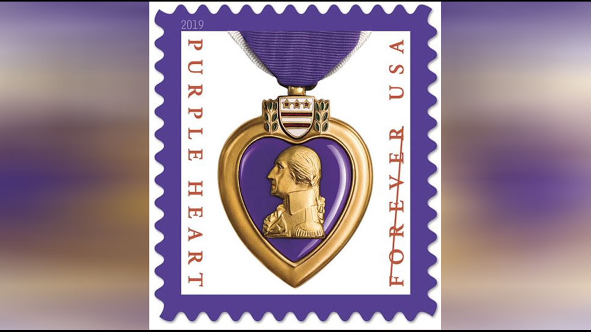 USPS to dedicate Purple Heart medal stamp as Forever Stamp | 10tv.com