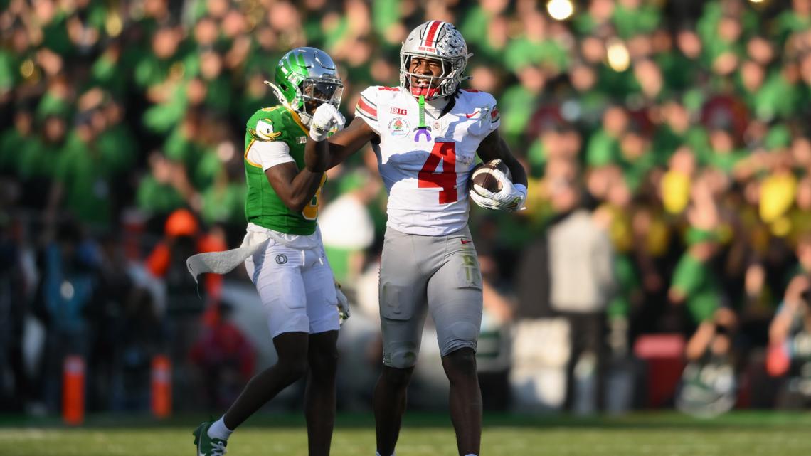 PHOTOS: Ohio State defeats Oregon in the Rose Bowl on New Year's Day ...