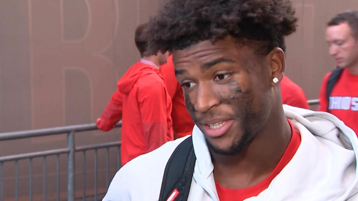 Postgame interviews with players and coaches | Ohio State vs. Grambling ...
