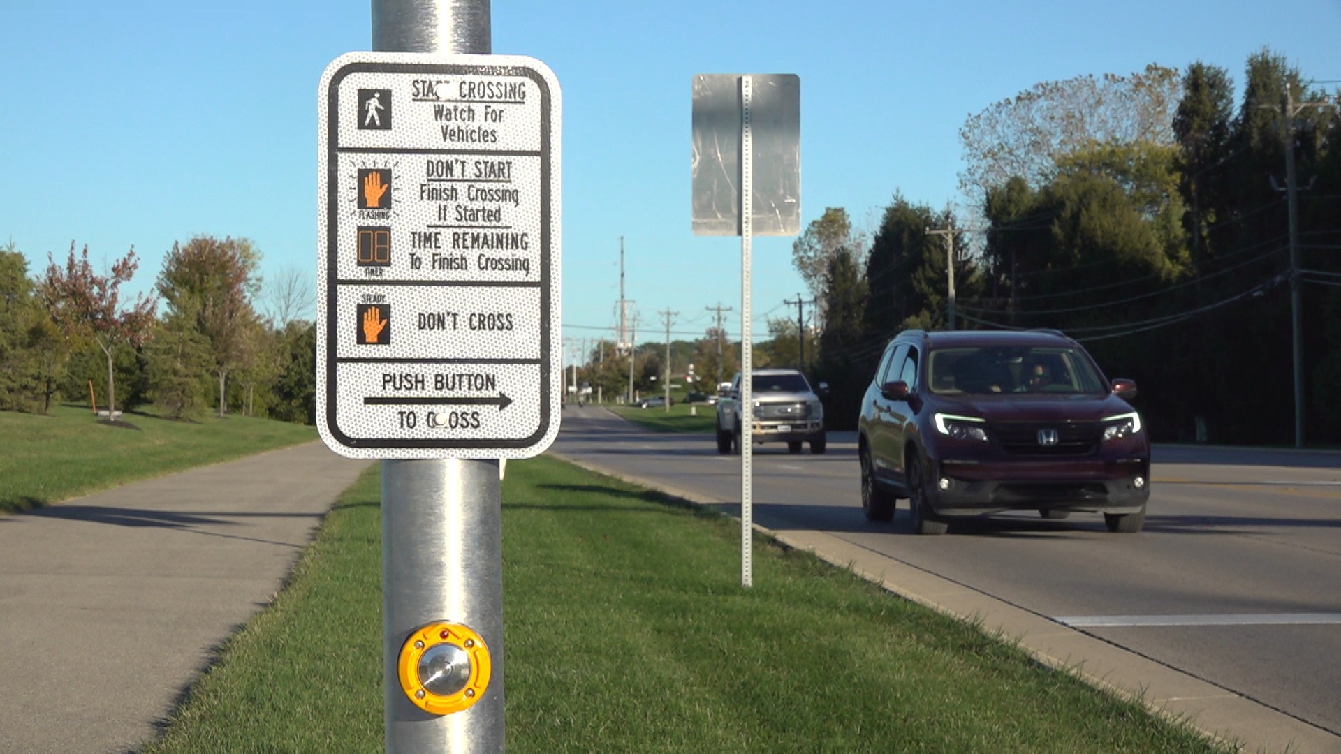 Parents push for safer crosswalk at Powell intersection after close ...