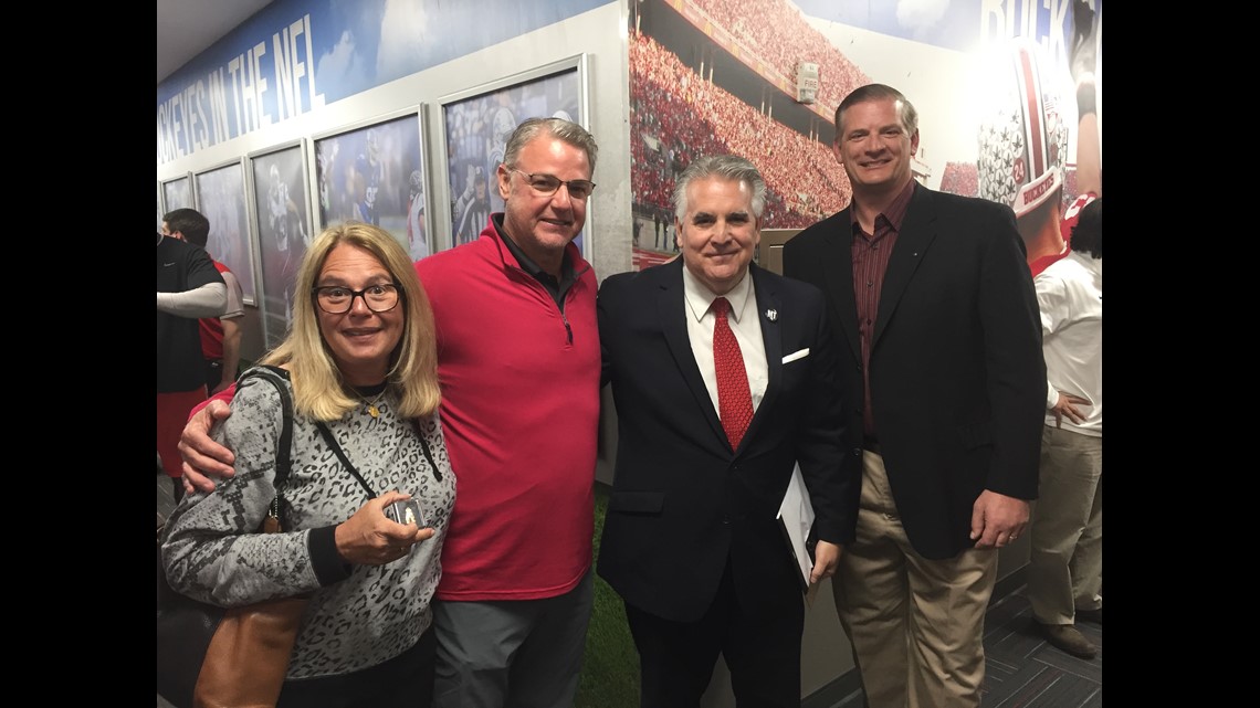Dom Tiberi honored with gold pants from Ohio State football | 10tv.com