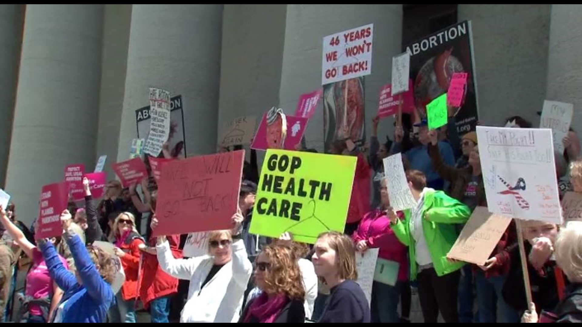 "Today is the day we say no!": Pro-choice rally takes over Ohio ...