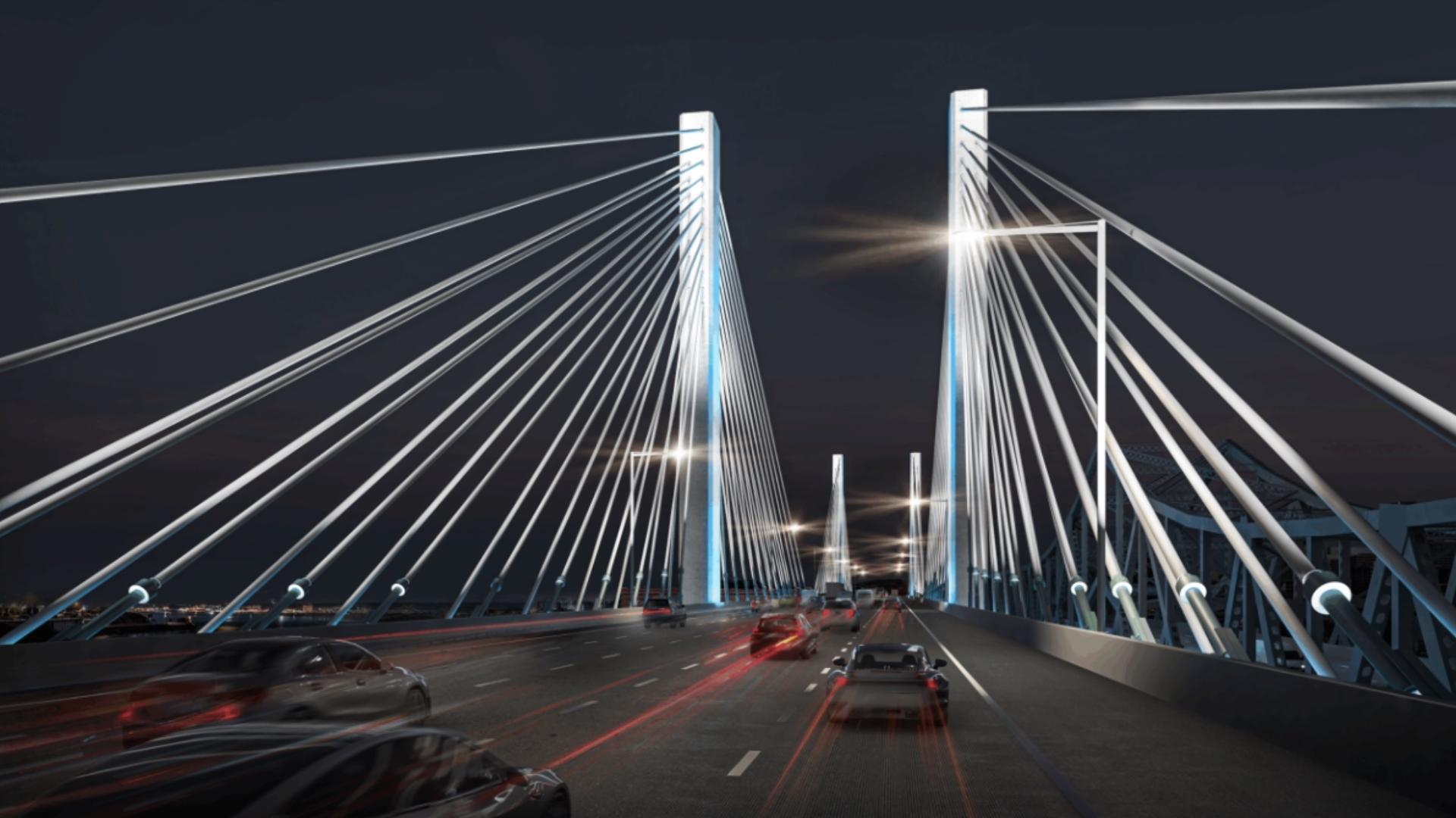 Ohio, Kentucky unveil new Brent Spence Bridge design | 10tv.com