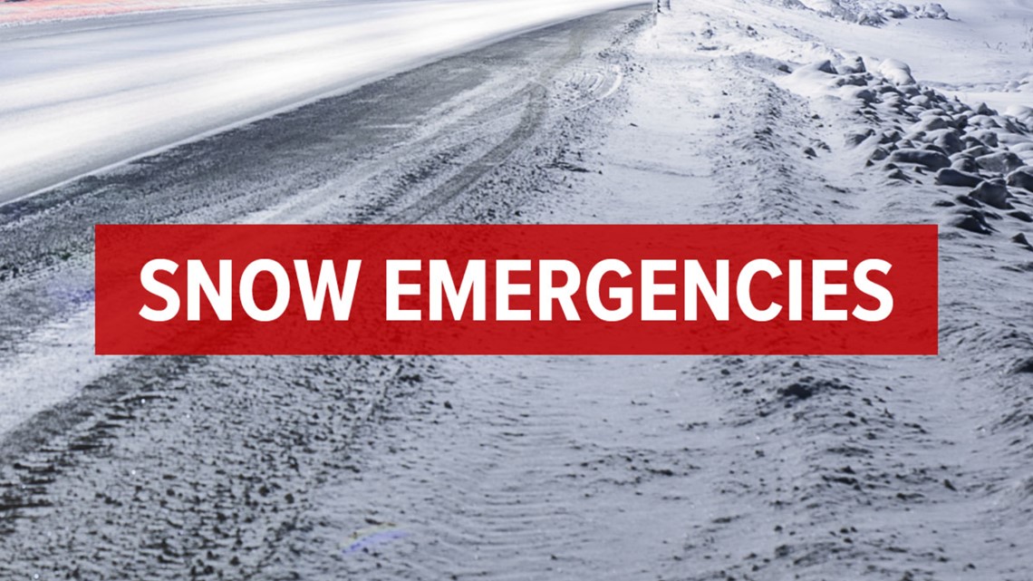 Current Ohio snow emergency levels by county | 10tv.com