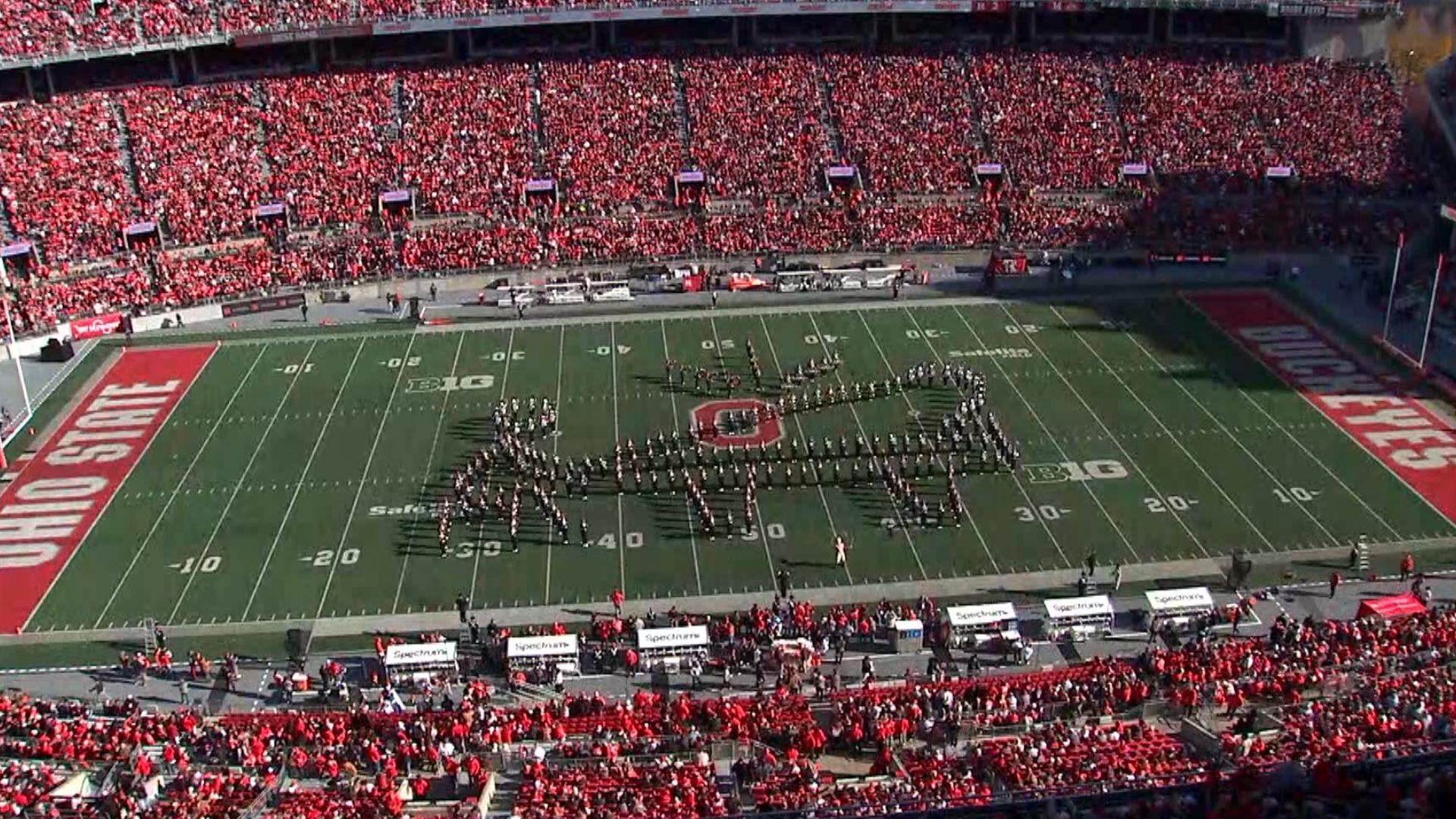 Ohio State Marching Band performs 'Keys to the 'Shoe' halftime show ...