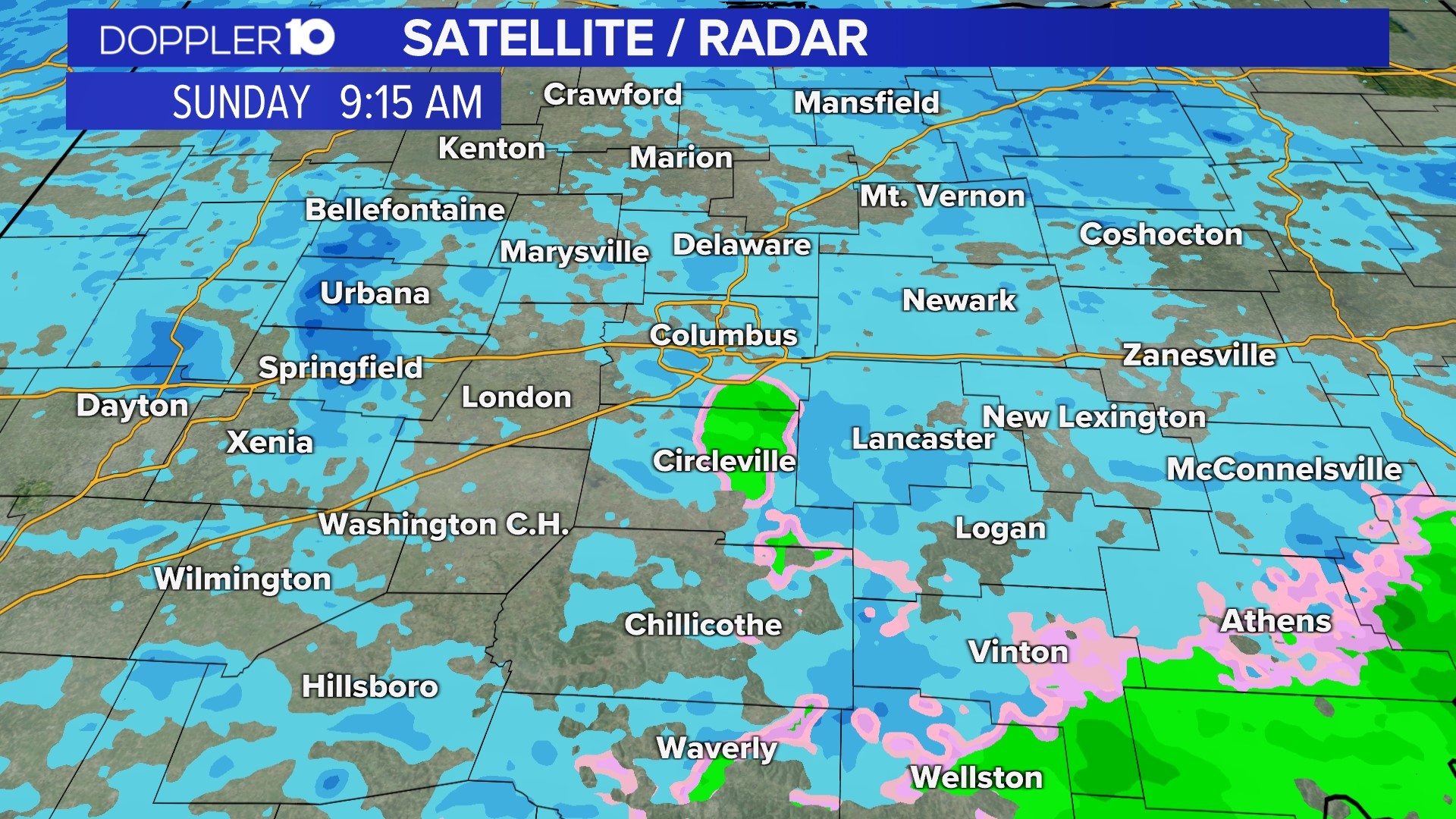 How much snow is expected this weekend in Ohio? | 10tv.com
