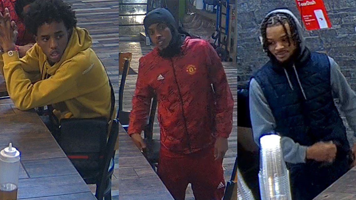 Police release photos of 3 persons of interest in connection to fatal ...