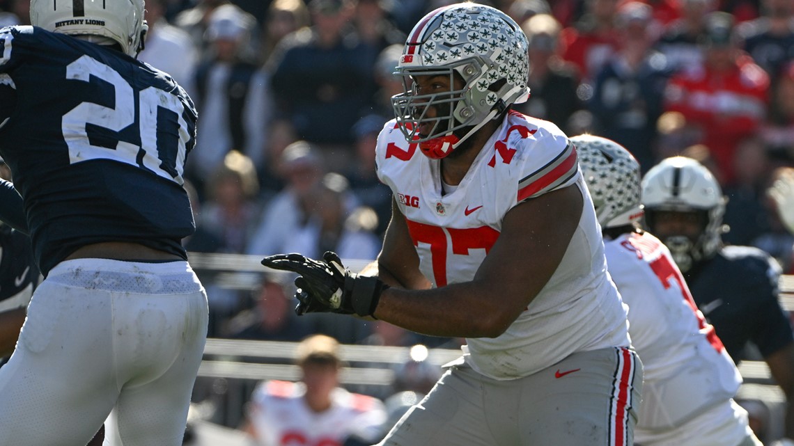 Paris Johnson Jr. leaving Ohio State, declares for NFL Draft | 10tv.com