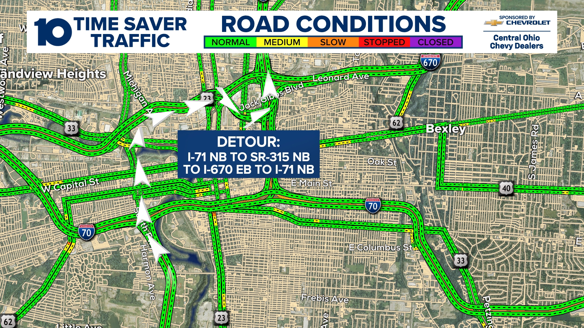 New ramp on I-70 East to open in downtown Columbus as part of ODOT ...
