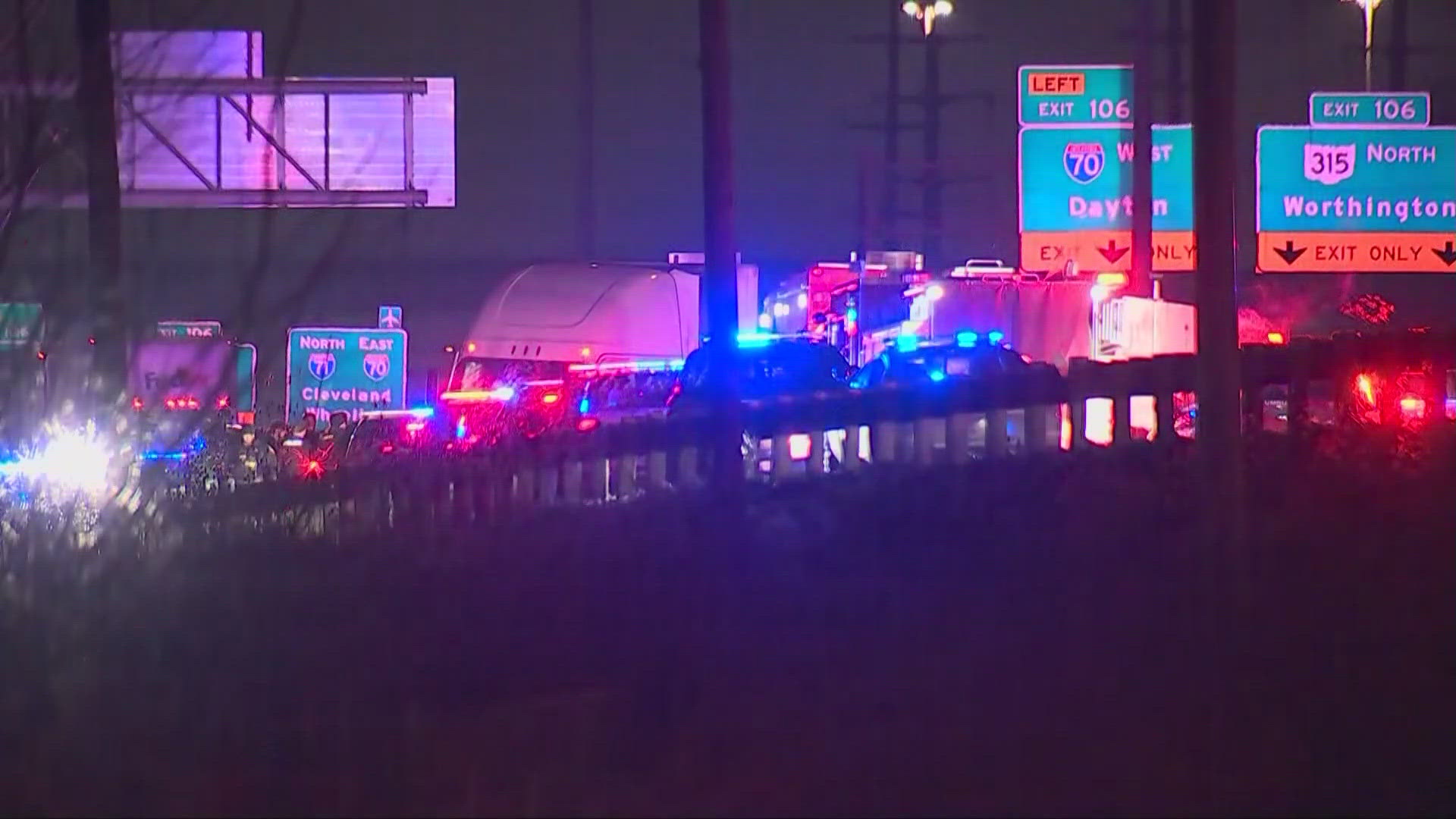 Suspect injured following pursuit, crash on I-71 near downtown Columbus | 10tv.com