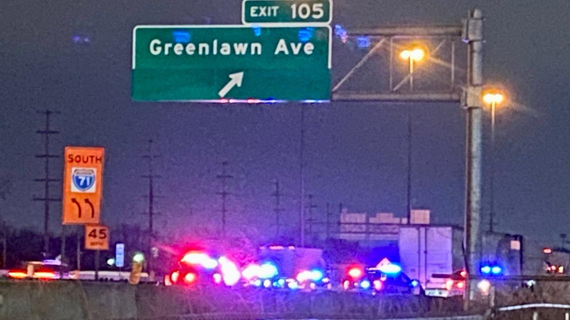 Suspect injured following crash on I-71 near downtown Columbus | 10tv.com