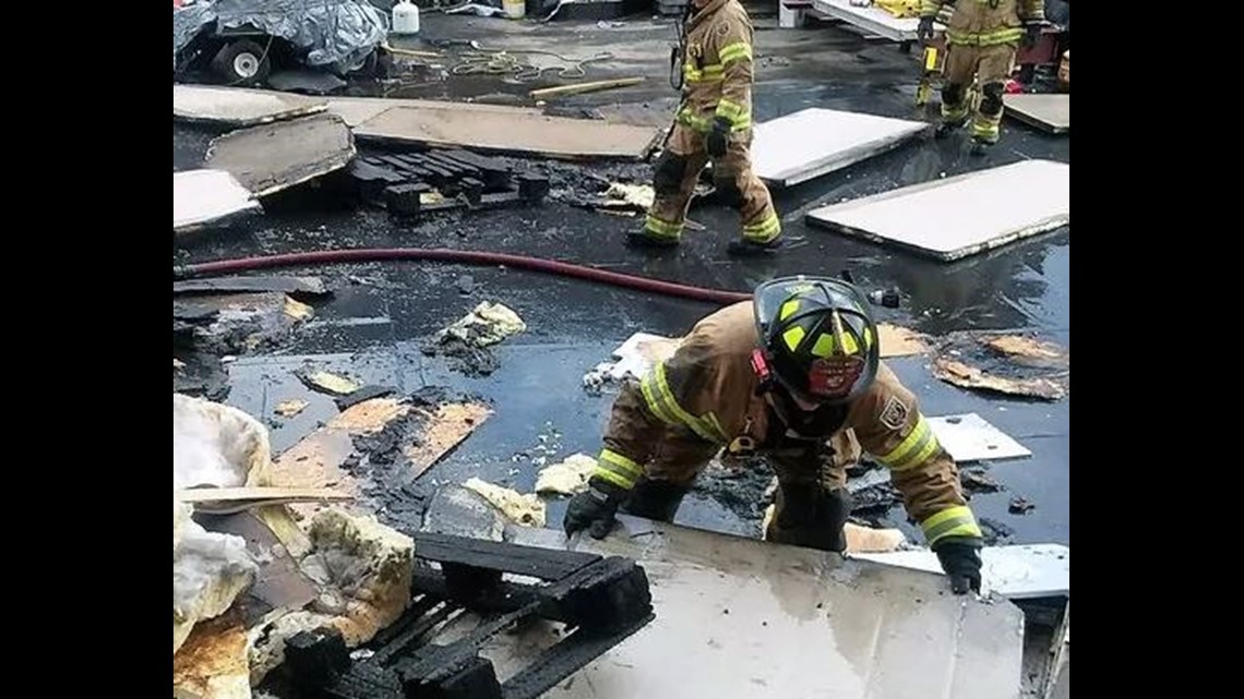 Firefighters contain Marion building fire after small propane tank ...