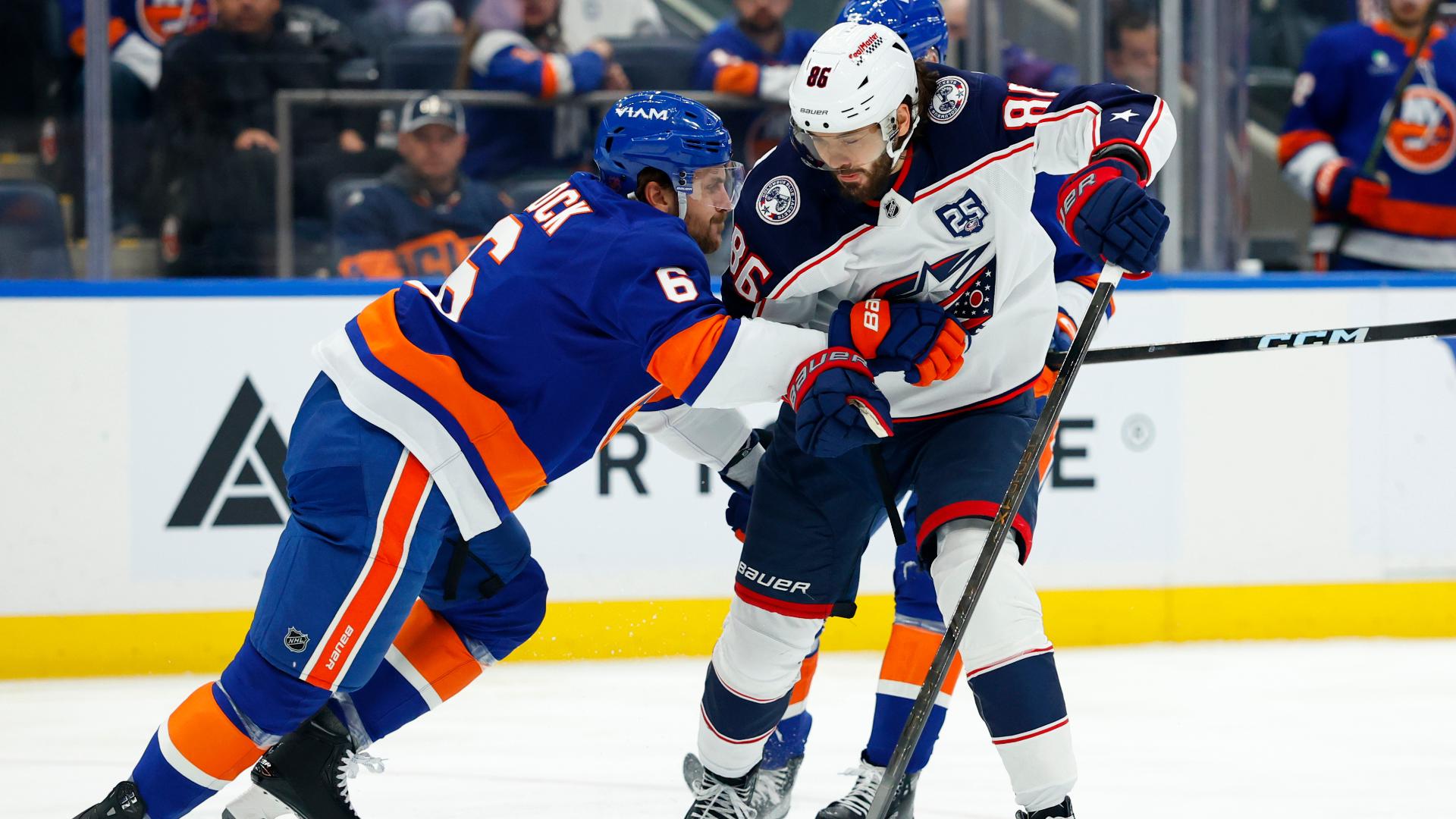 Schaefer stars as the Islanders score 2 late goals to edge Blue Jackets ...