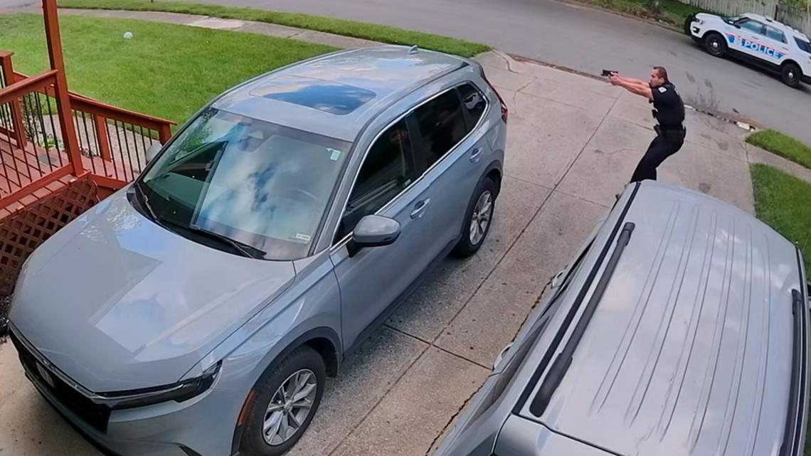 Video shows exchange of gunfire between officers, armed man | 10tv.com