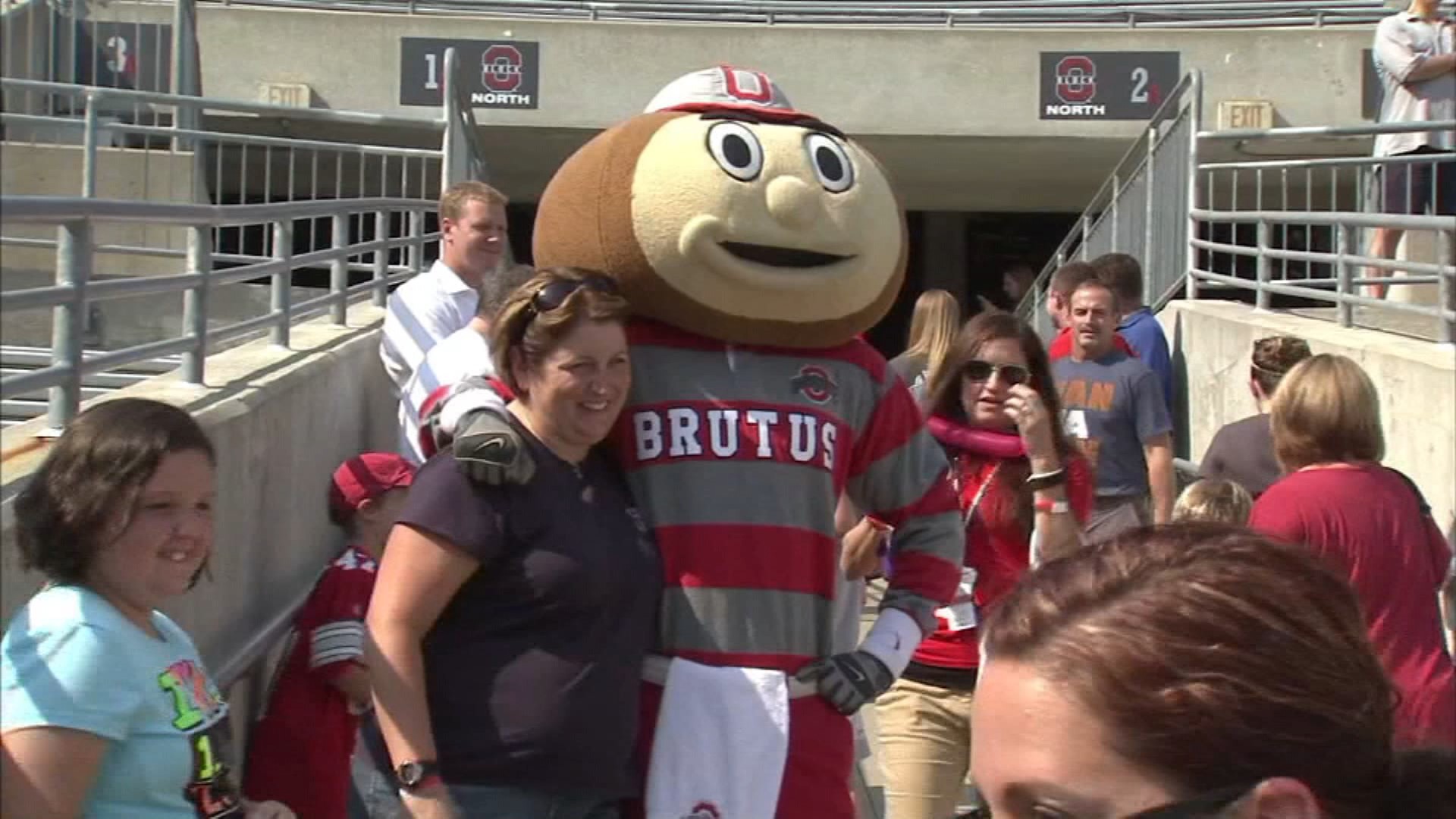 A look back at the history of Brutus Buckeye, the face of Ohio State ...