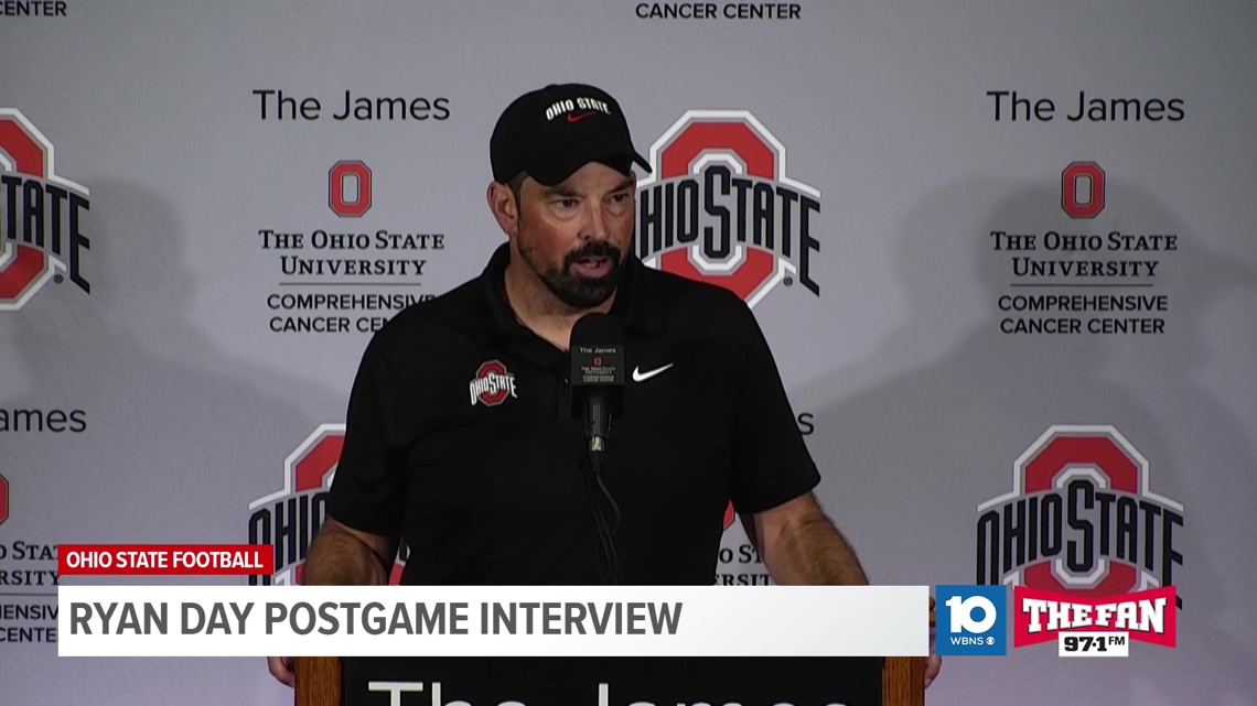 Ryan Day postgame interview | Ohio State vs. Texas | 10tv.com