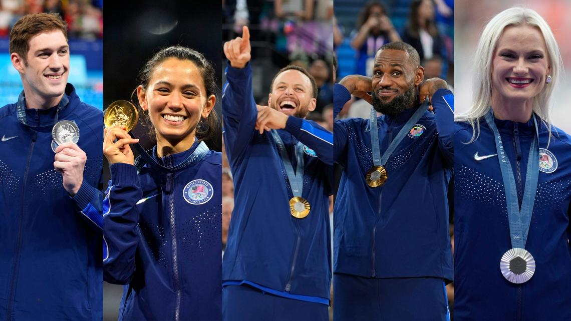 Ohioans who won gold at Paris Olympics | 10tv.com