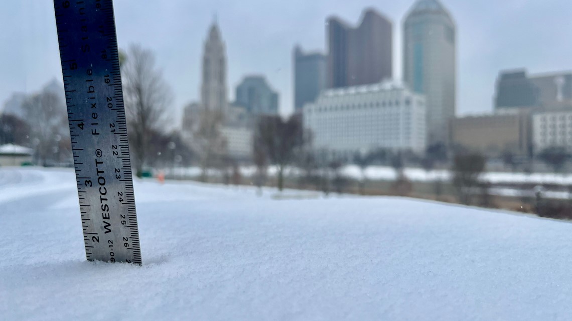 Snow in central Ohio: Up to 4" possible Friday | 10tv.com