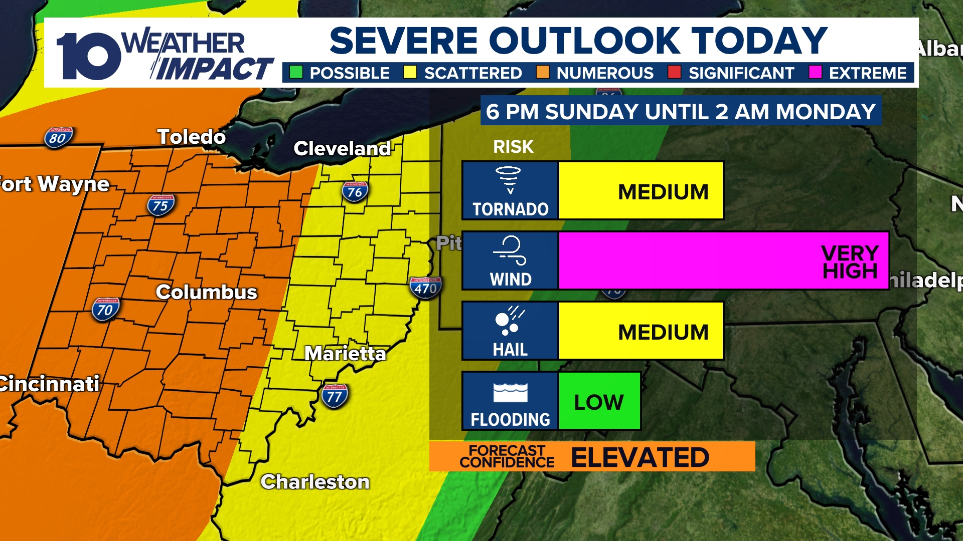 The 10 WEATHER IMPACT Show | March 30, 2025 | 10tv.com